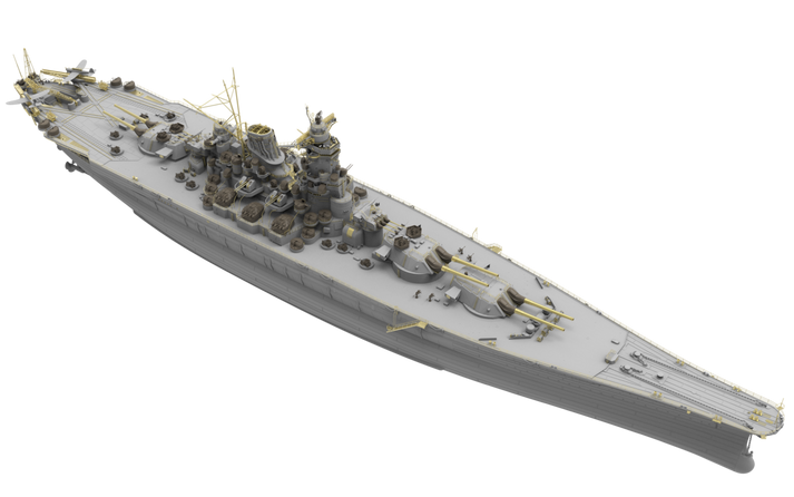 NEW Very Fire 1/350 IJN Kii Super Yamato Deluxe Kit BELBV350908DX（Limi ...